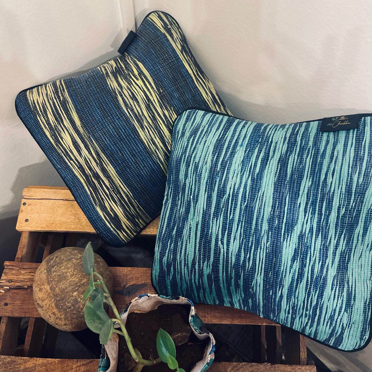 reCharkha: Upcycling Plastic Wrappers into Beautiful Bags & Mats ...